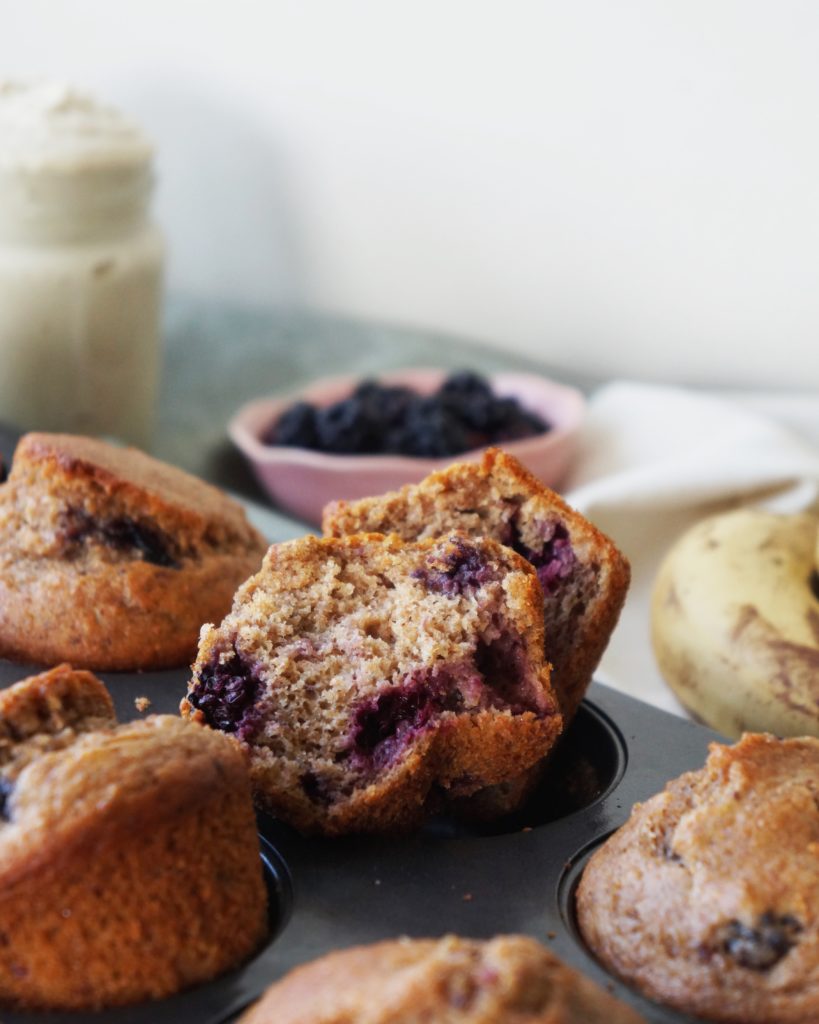 Vegan No Sugar Muffins【Recipe】 - Earthy Maite